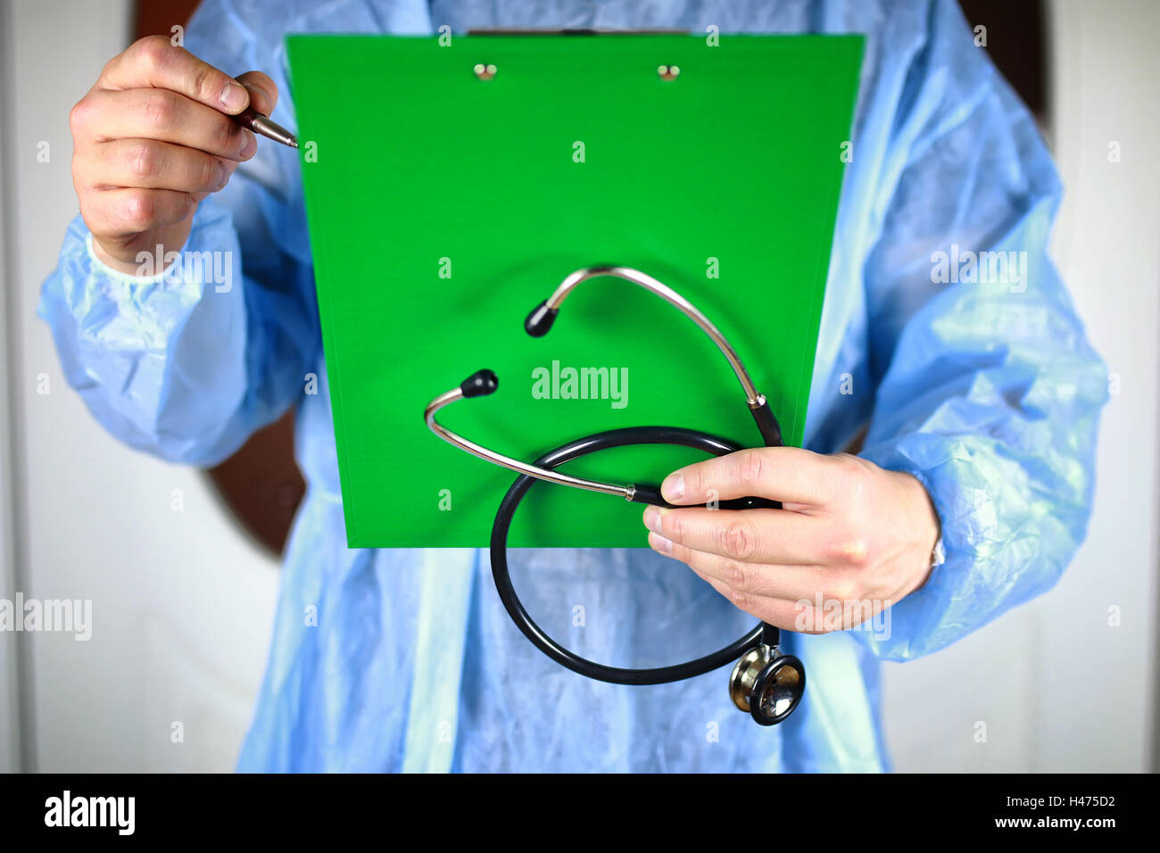 doctor cardiologist stethoscope file Stock Photo - Alamy