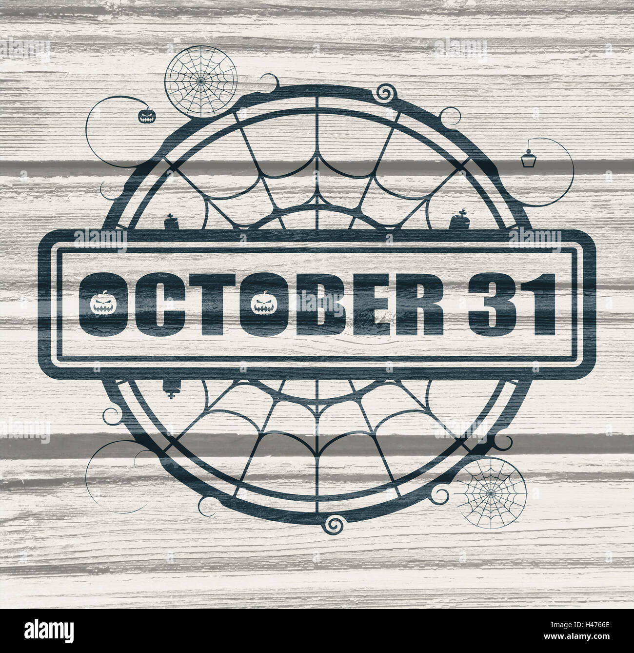 Stamp with October 31 text Stock Photo - Alamy