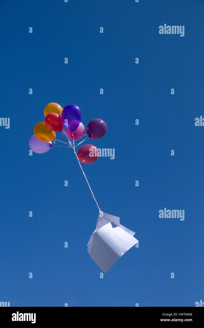 Hanging balloons hi-res stock photography and images - Alamy