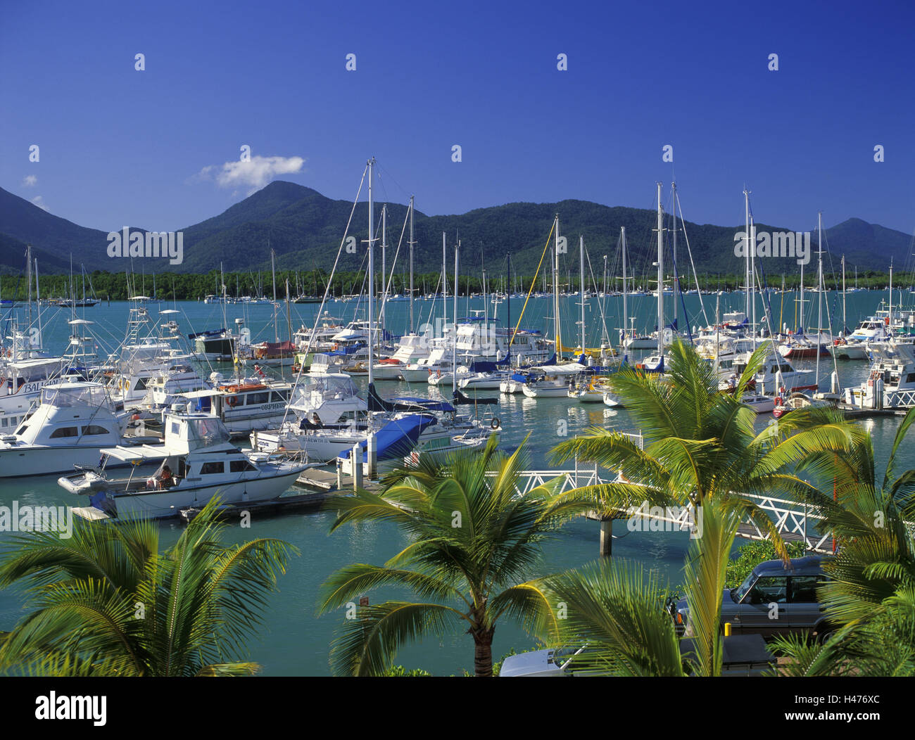 Australia, Queensland, Cairns, Marlin Marina Stock Photo - Alamy