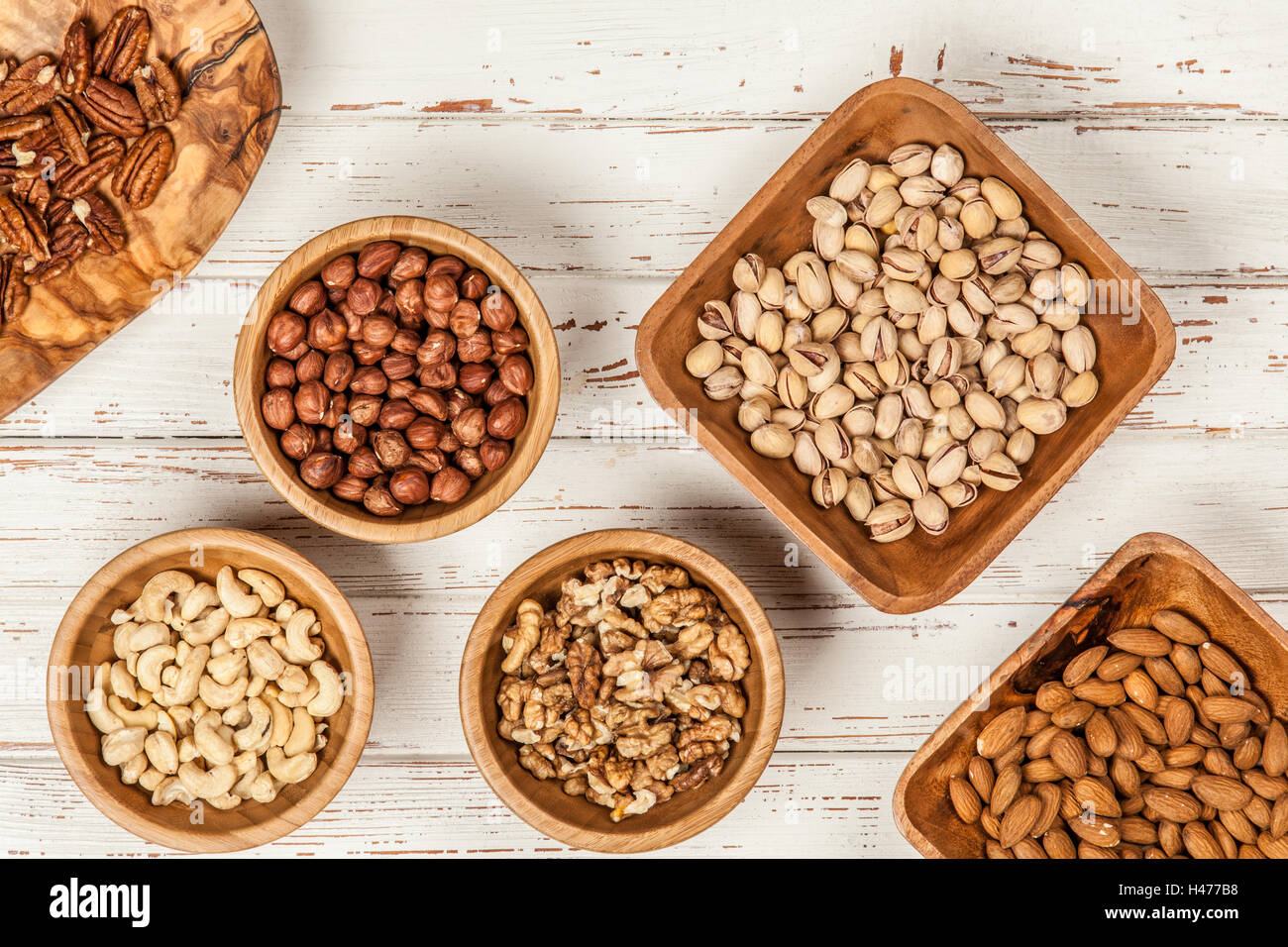 Assortment of nuts Stock Photo - Alamy