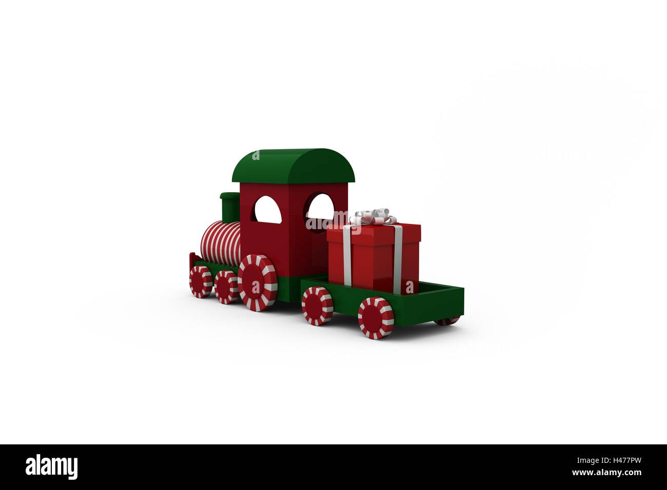 Miniature gift box red Cut Out Stock Images & Pictures - Alamy