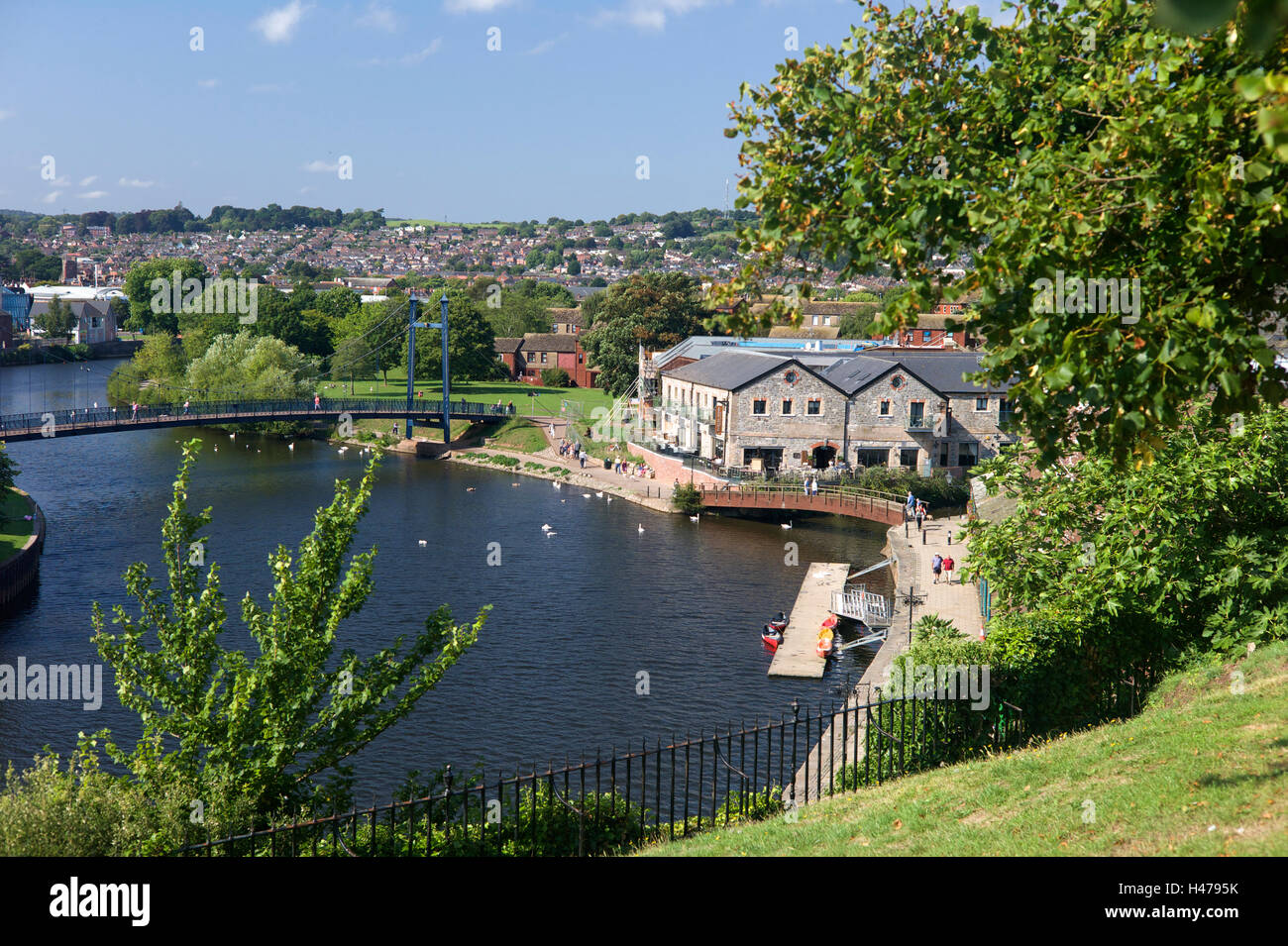 Exeter Quay, Devon, UK Stock Photo - Alamy