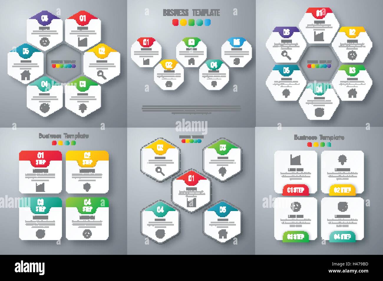 Set with infographics Stock Vector Image & Art - Alamy