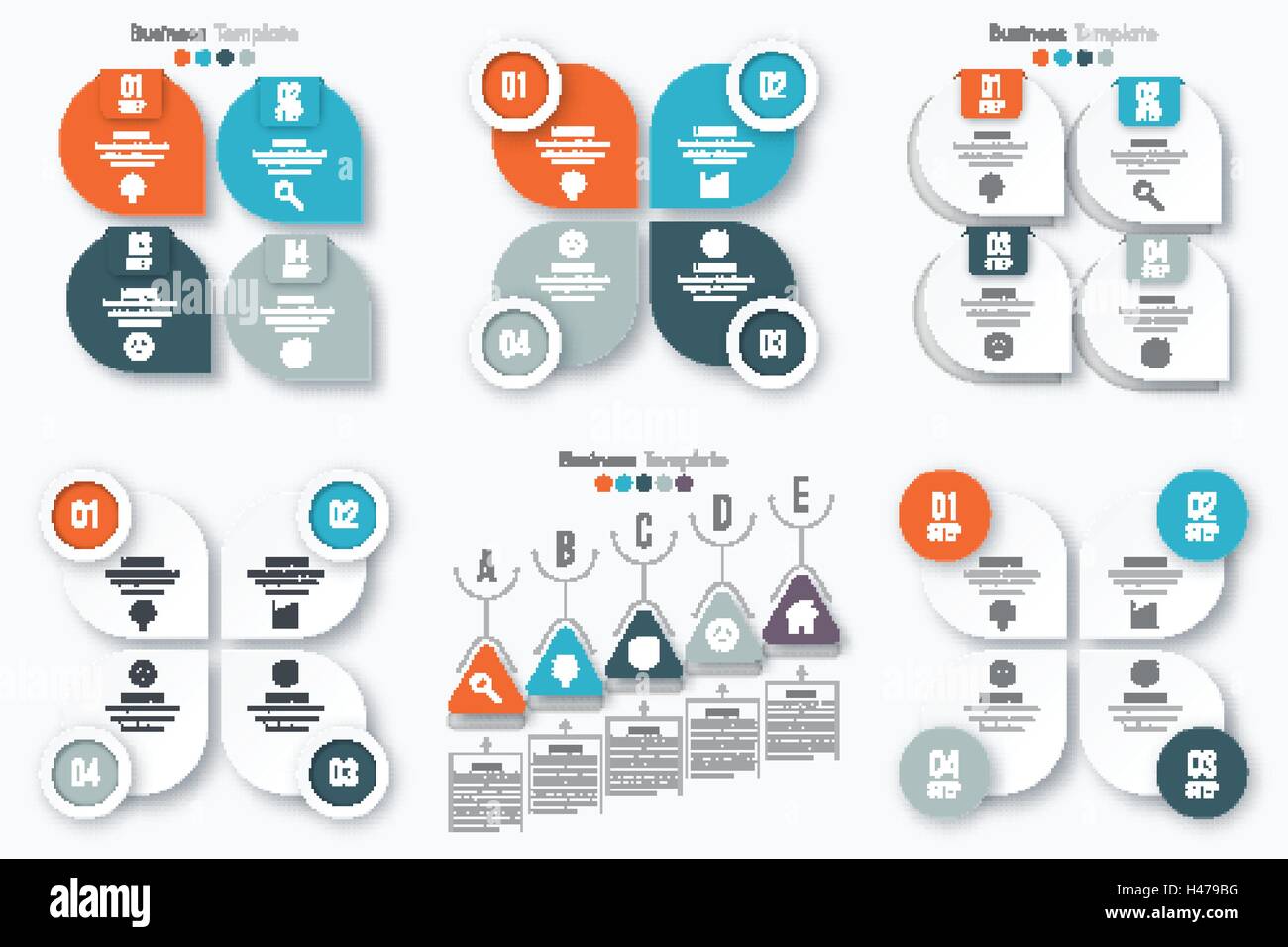 Set with infographics Stock Vector Image & Art - Alamy