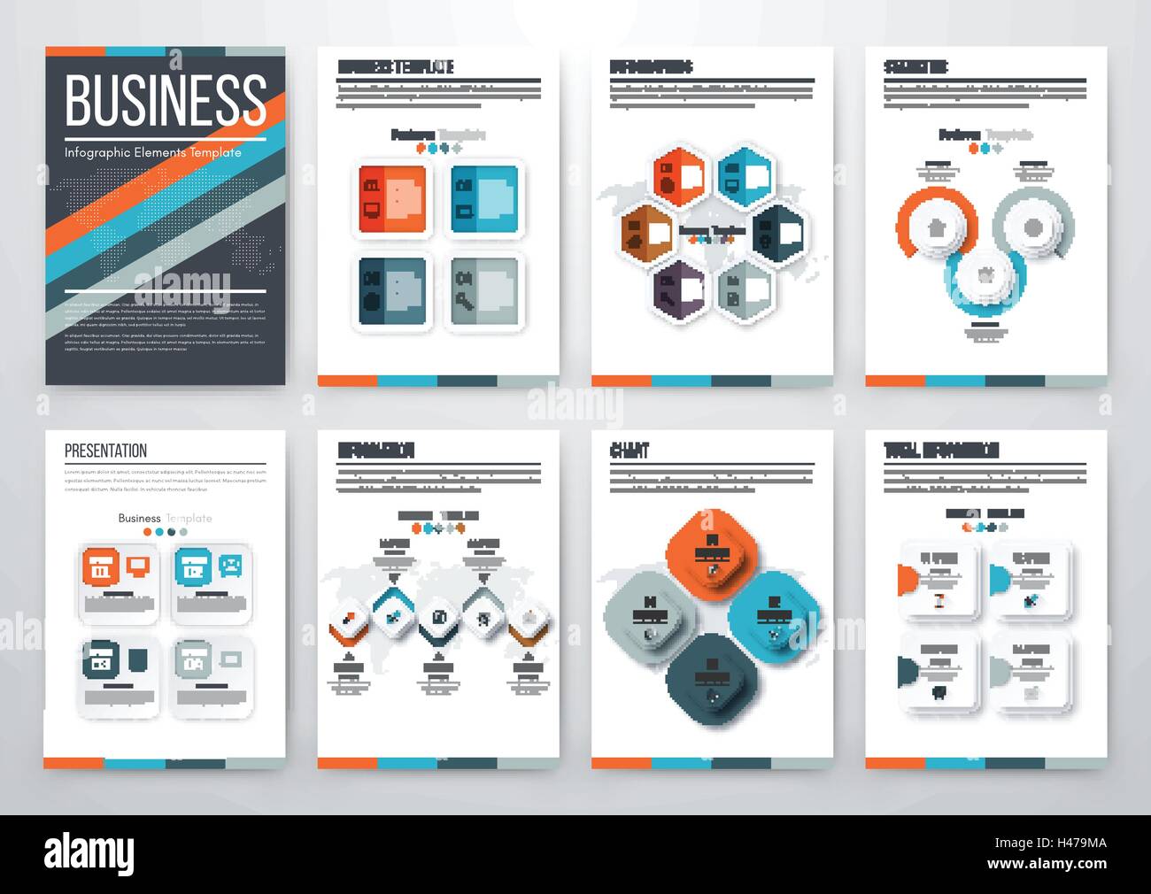 Modern infographic vector concept Stock Vector Image & Art - Alamy