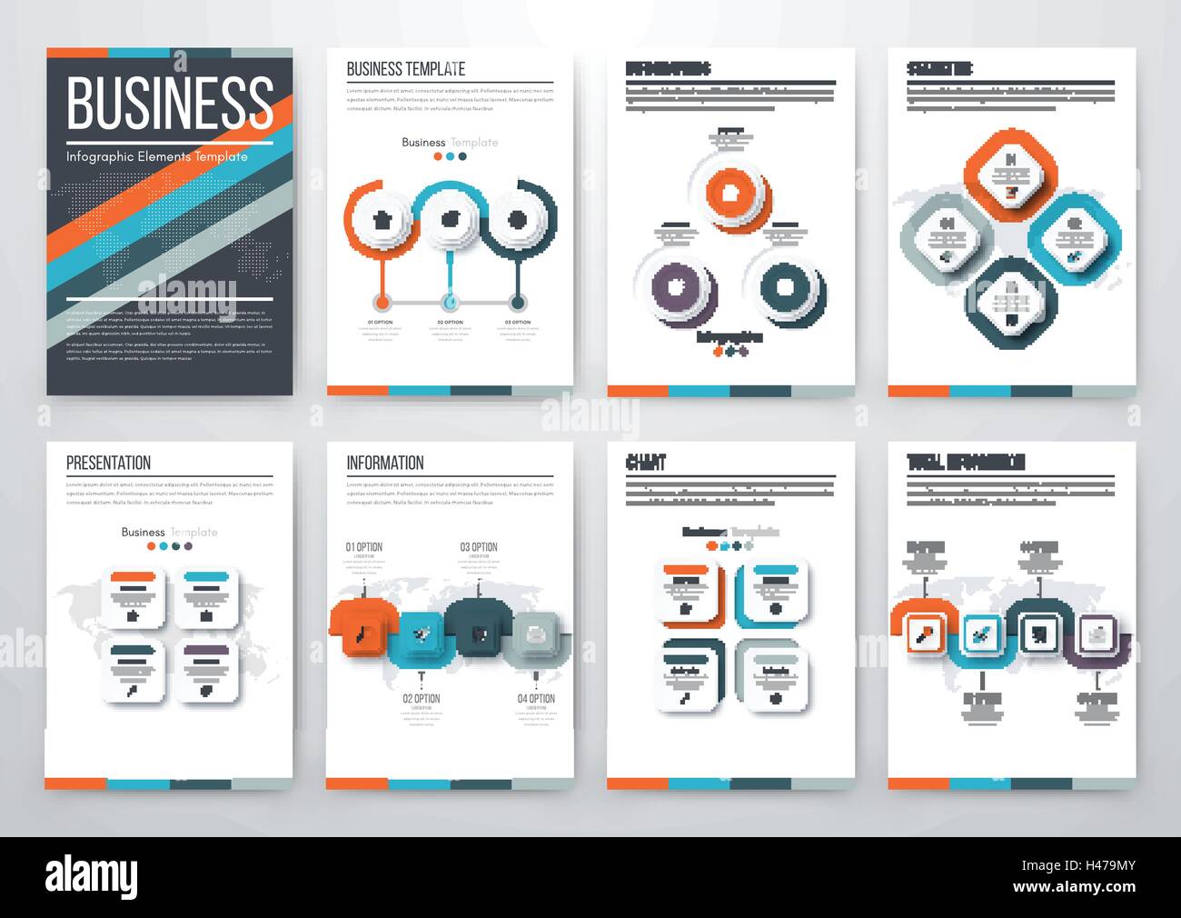 Modern infographic vector concept Stock Vector Image & Art - Alamy