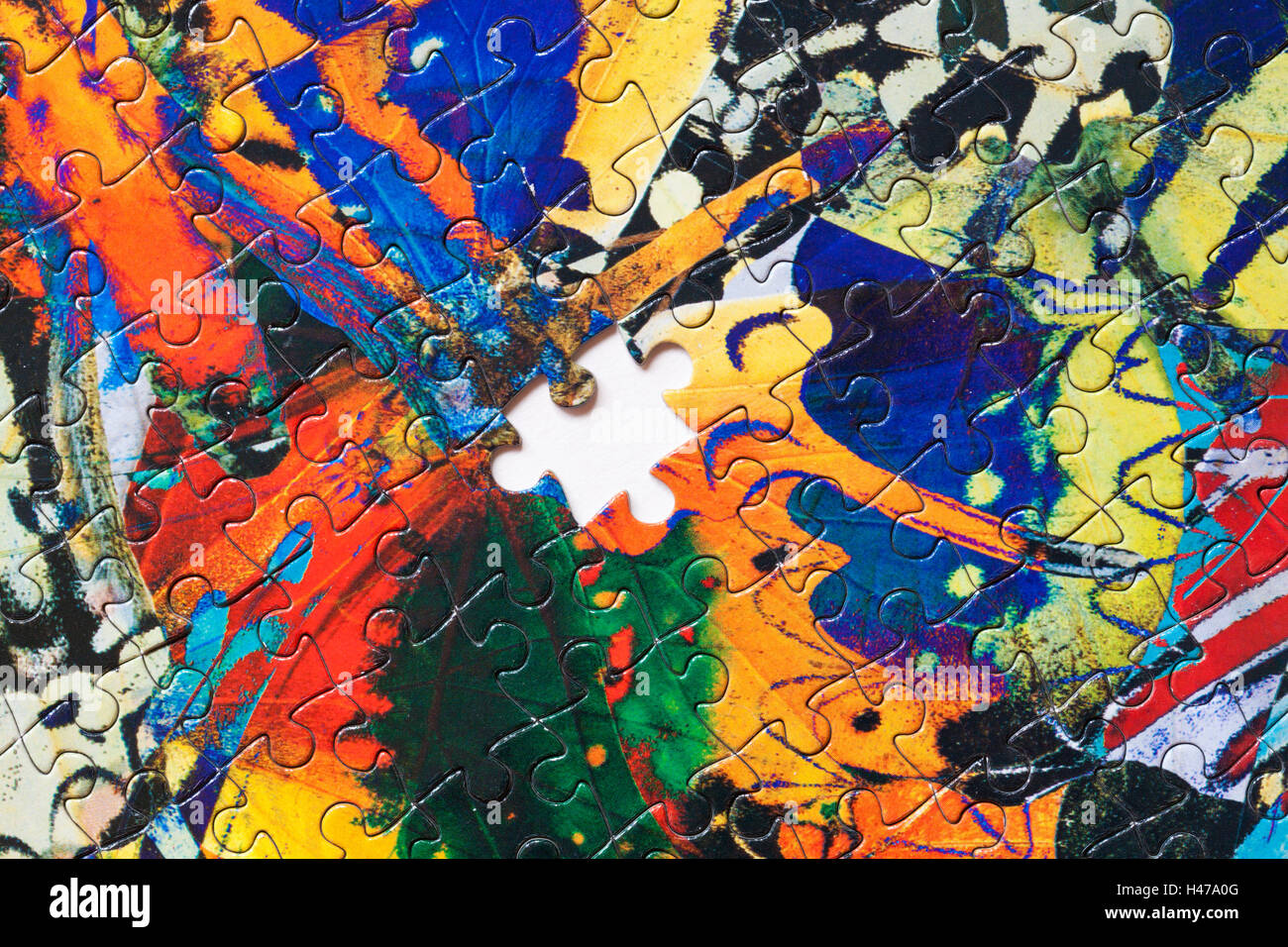 Missing piece in Authentic World's Toughest Puzzle Impossible jigsaw ...