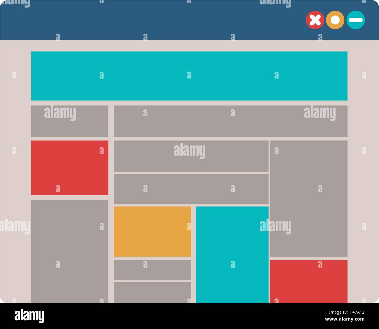 window with rows and columns Stock Vector Image & Art - Alamy