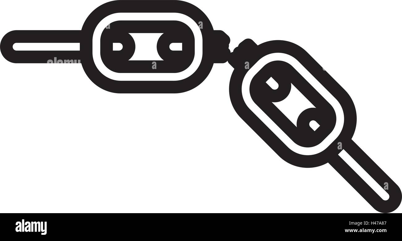 Two chains Stock Vector Images - Alamy