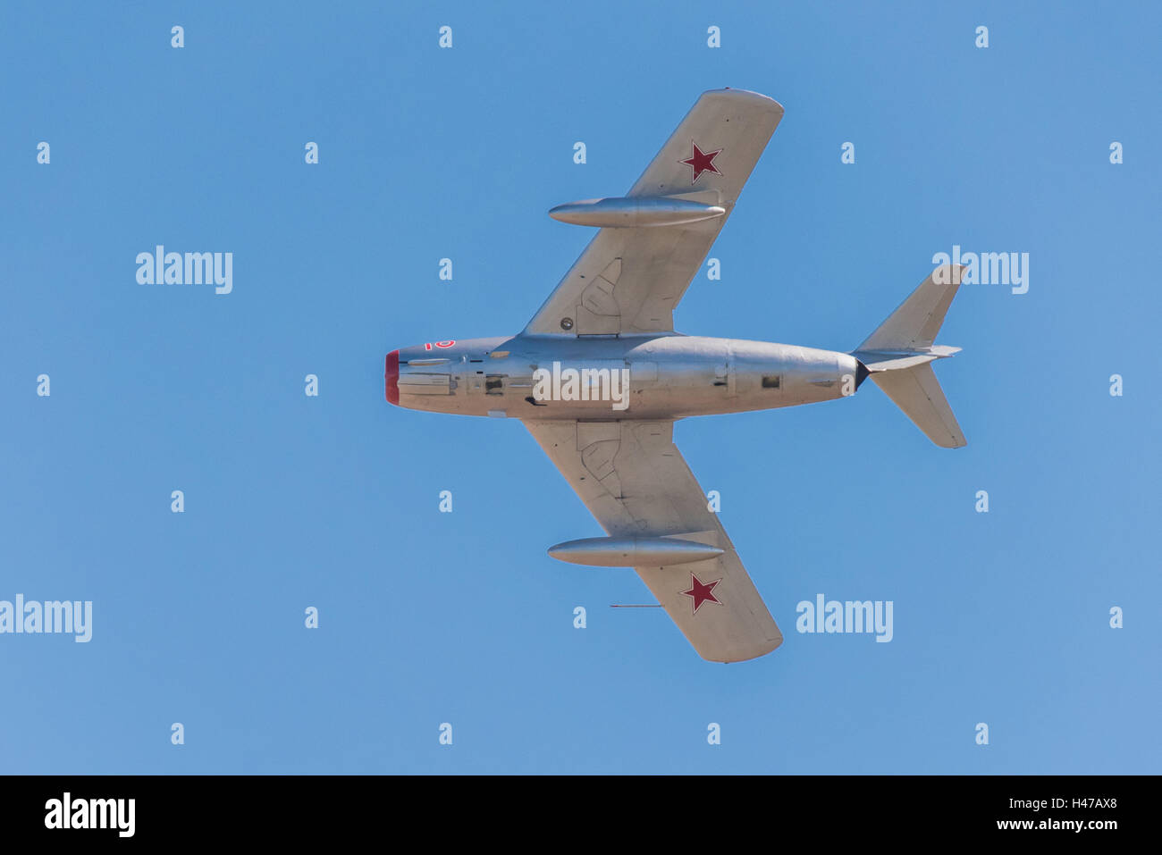 Mikoyan-Gurevich MiG-15UTI two-seat trainer operated by the Norwegian ...