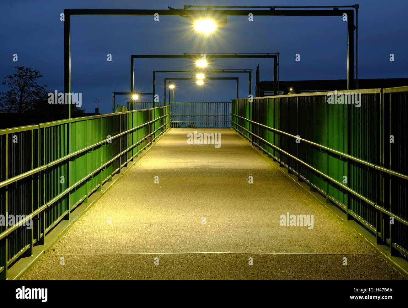 cycle ramp at night Stock Photo - Alamy