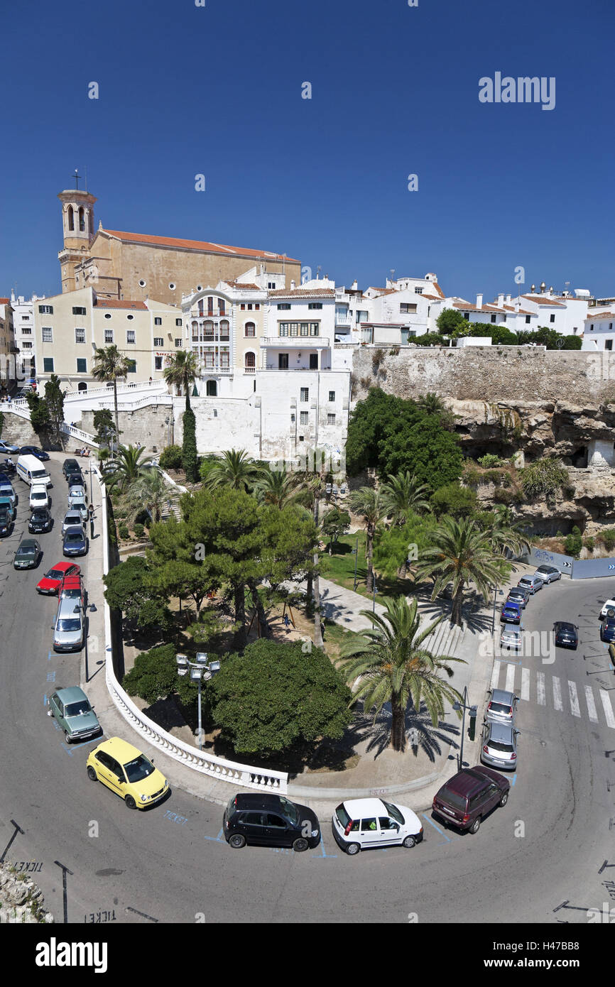Church Santa Maria in Mahon, Menorca Stock Photo - Alamy