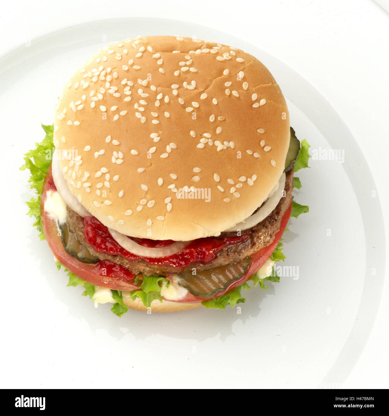 Burger cut out hi-res stock photography and images - Alamy