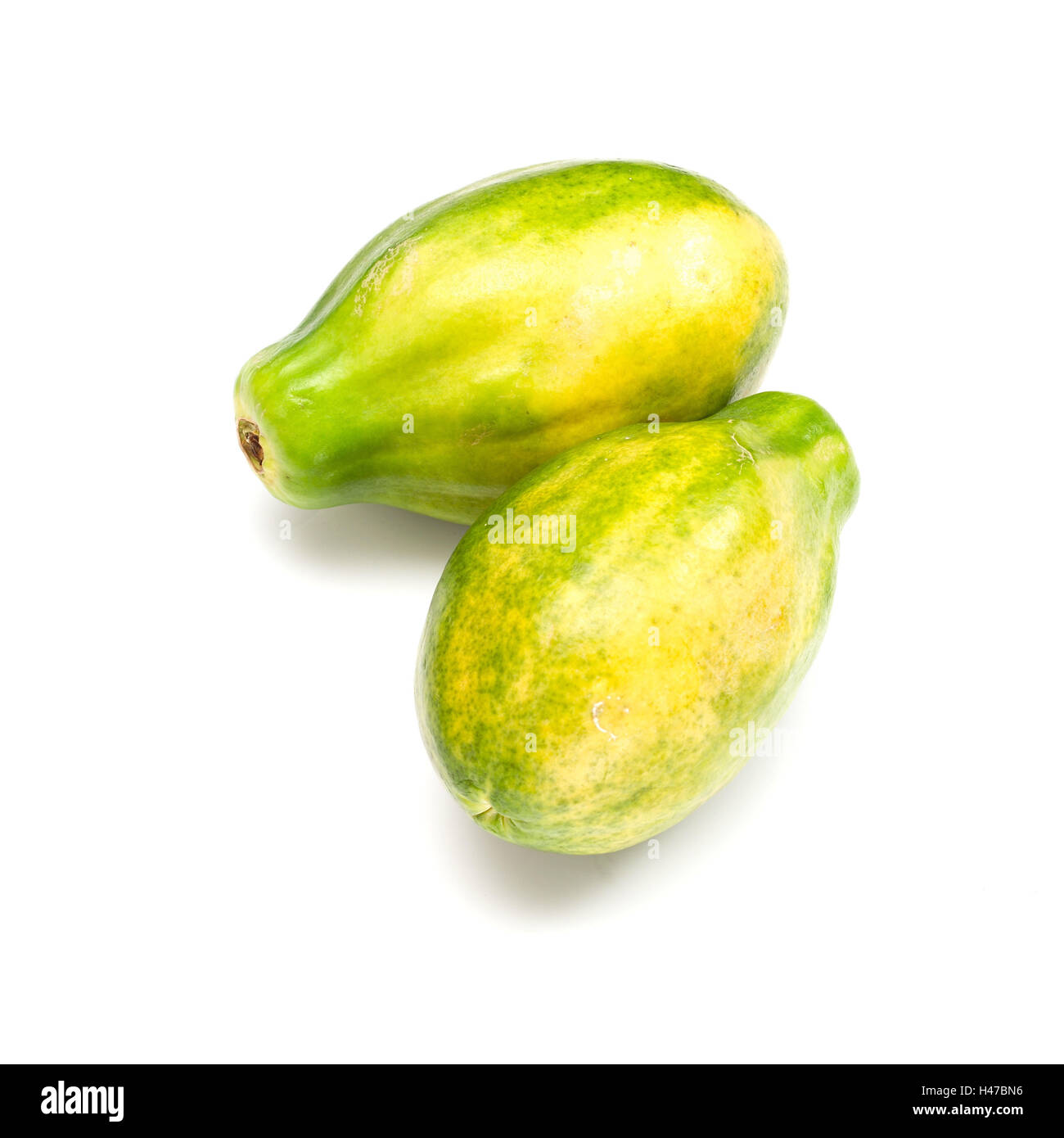 Papaya fruits Cut Out Stock Images & Pictures - Alamy