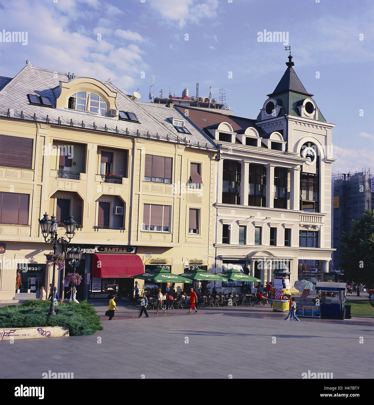 Europe Serbia Novi Sad Cafe High Resolution Stock Photography and ...