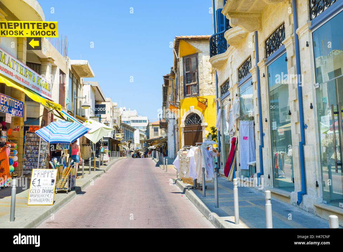Limassol shopping cyprus hi-res stock photography and images - Alamy