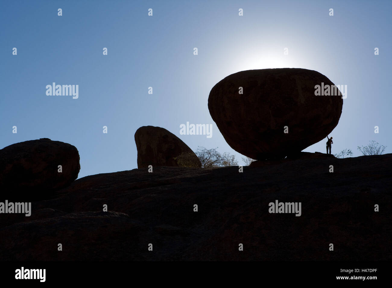 Africa, Namibia, Erongo mountains, bile formation, 'Bulls party ...