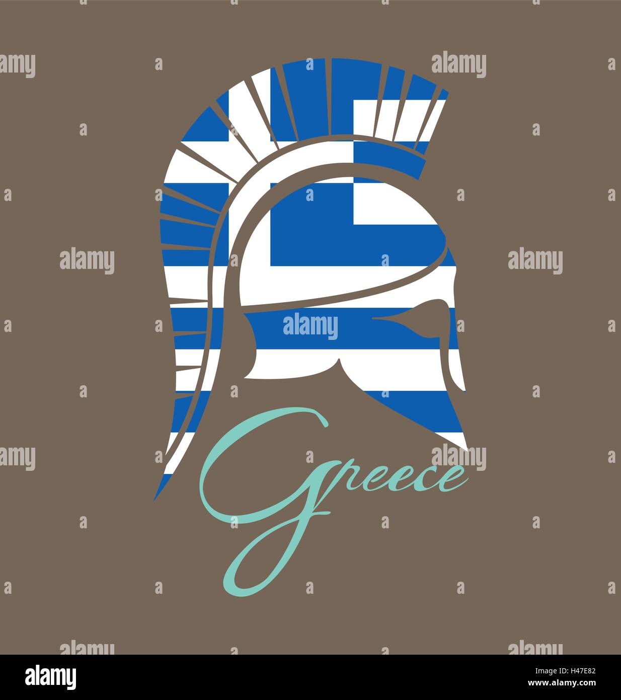 Ancient Spartan Flag