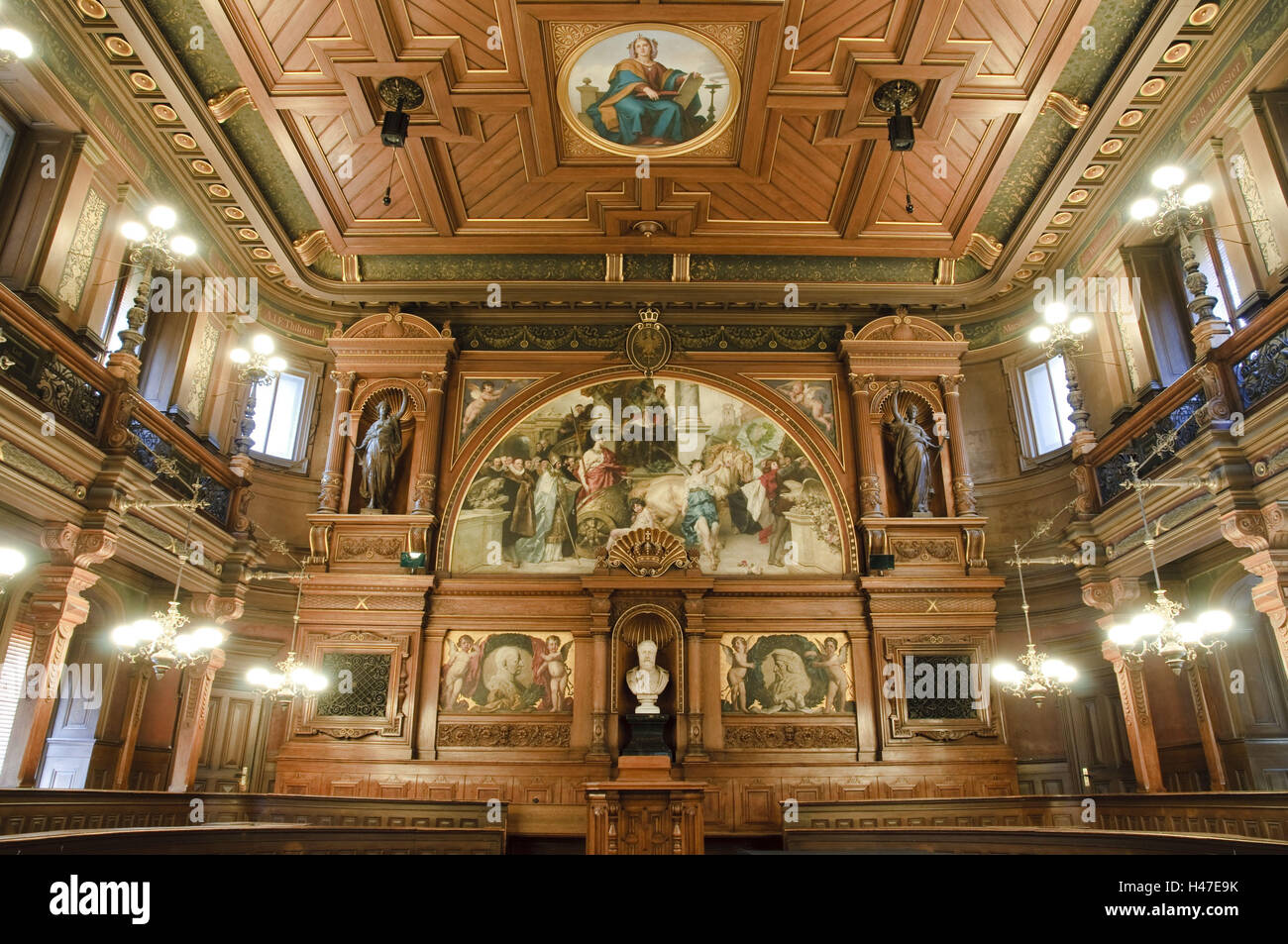 Heidelberg university assembly hall hi-res stock photography and images ...