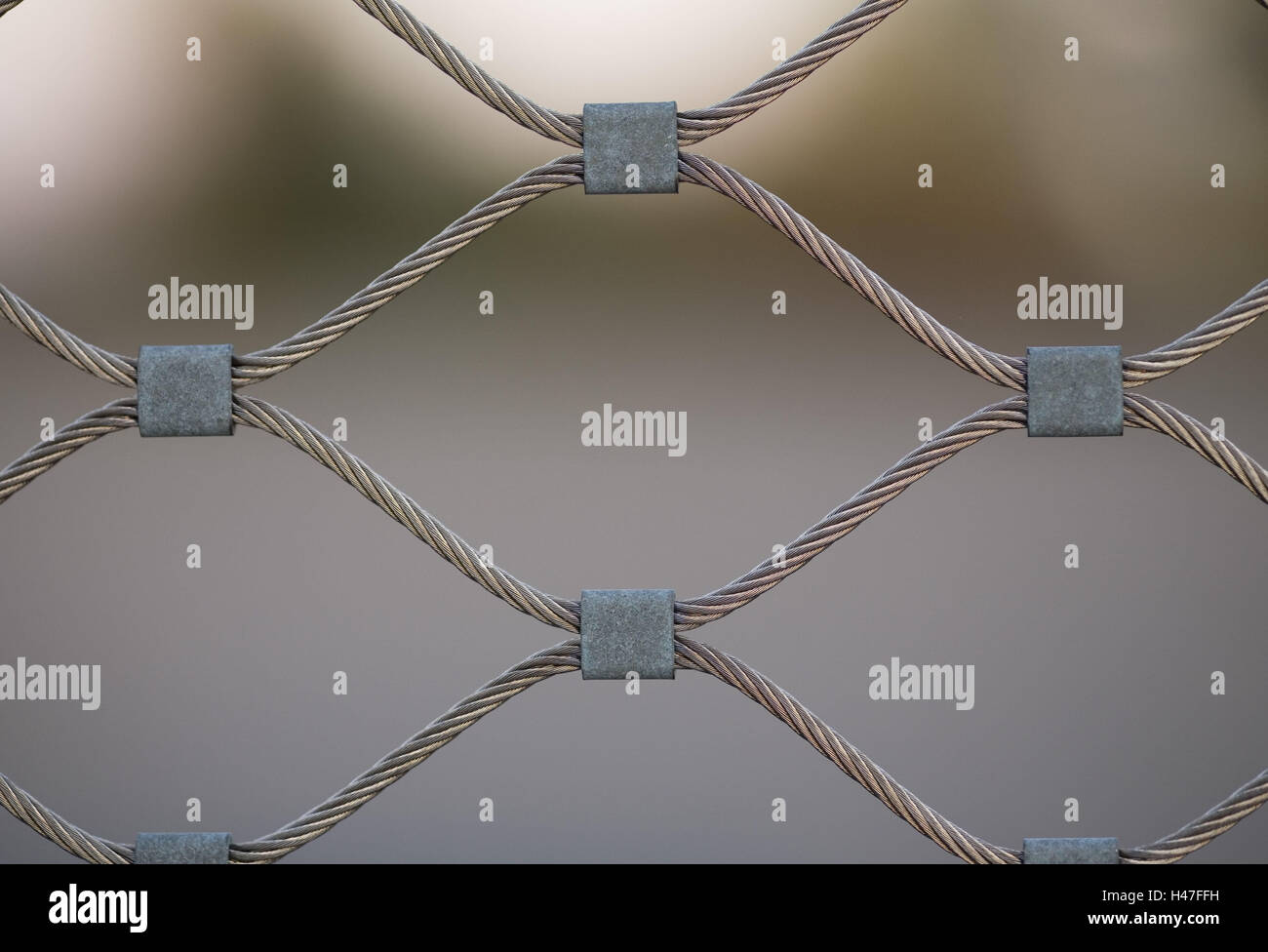 Wire rope connection Stock Photo - Alamy