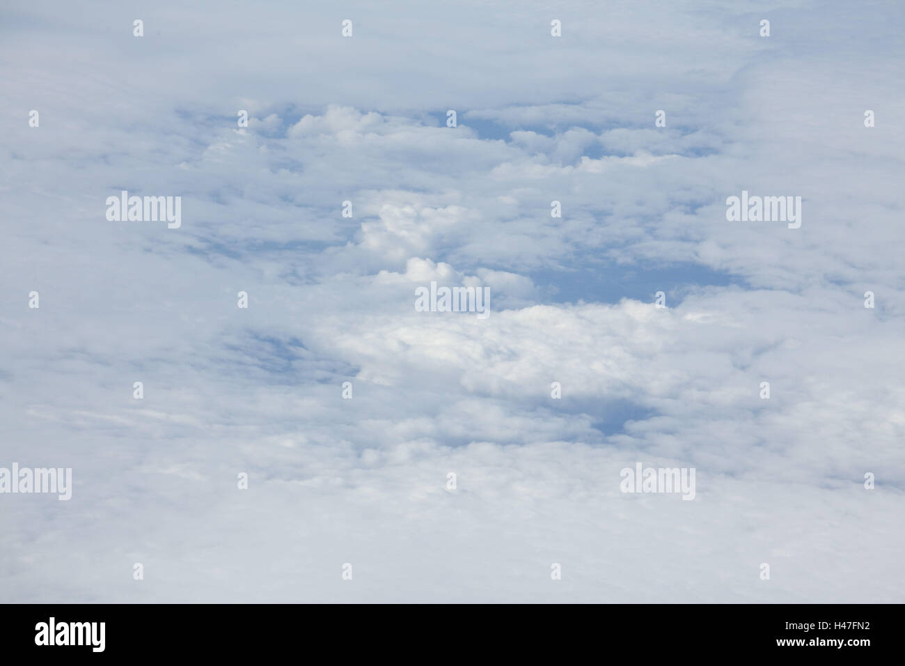 Heaven, clouds, from the airplane seen Stock Photo - Alamy
