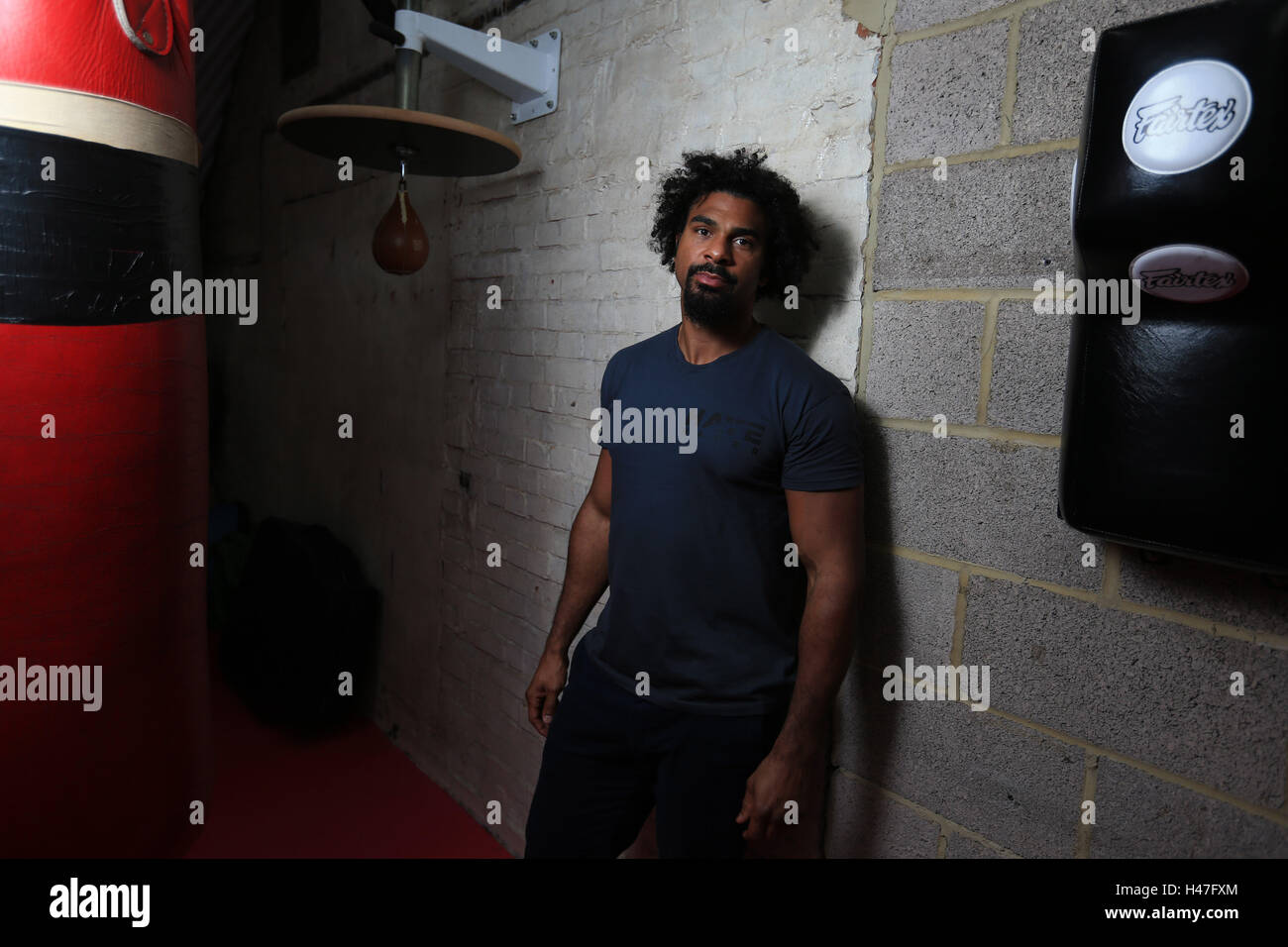 David haye poses hi-res stock photography and images - Alamy