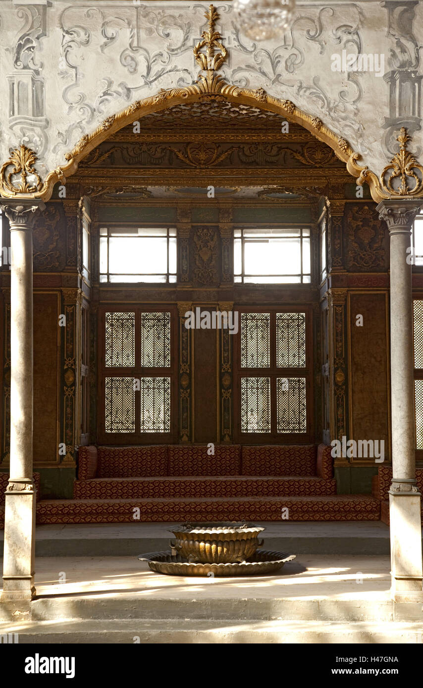 Turkey, Istanbul, Topkapi Palace, interior, harem, Palace Museum ...