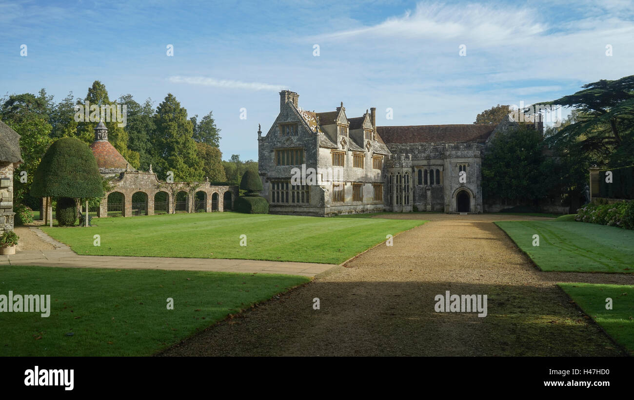 Athelhampton Hall, West Dorset -1 Stock Photo - Alamy