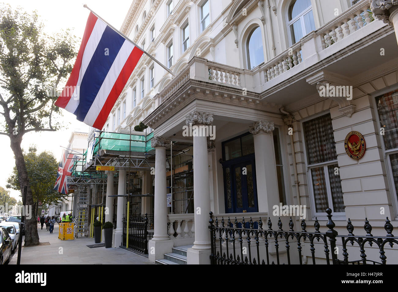 General view of the Embassy of Thailand in London Stock Photo - Alamy