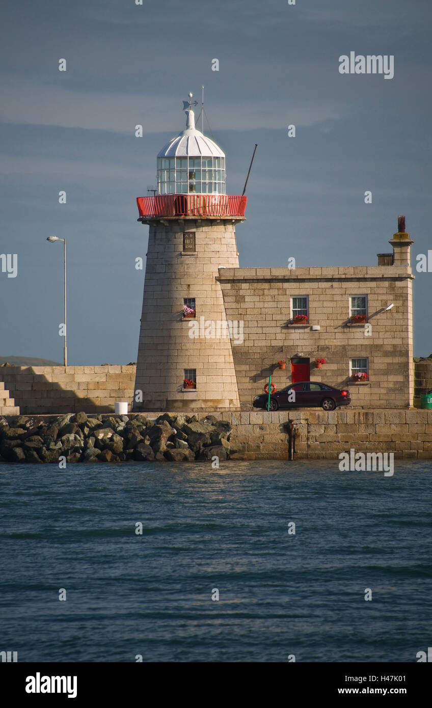 Ireland, Howth Lighthouse Stock Photo - Alamy