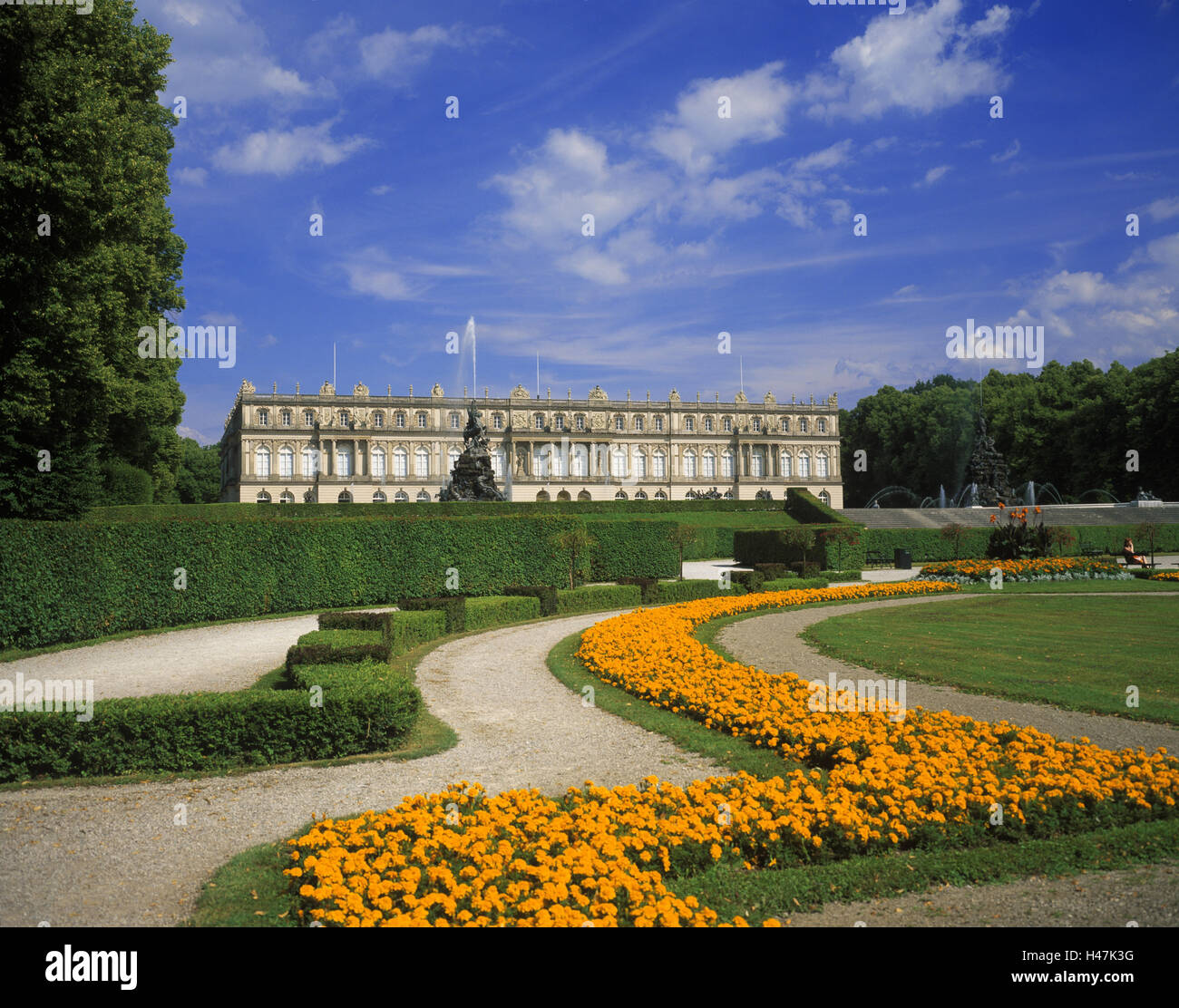 Germany, Bavaria, Upper Bavaria, Chiemgau, Lake Chiem, Prien in Lake ...