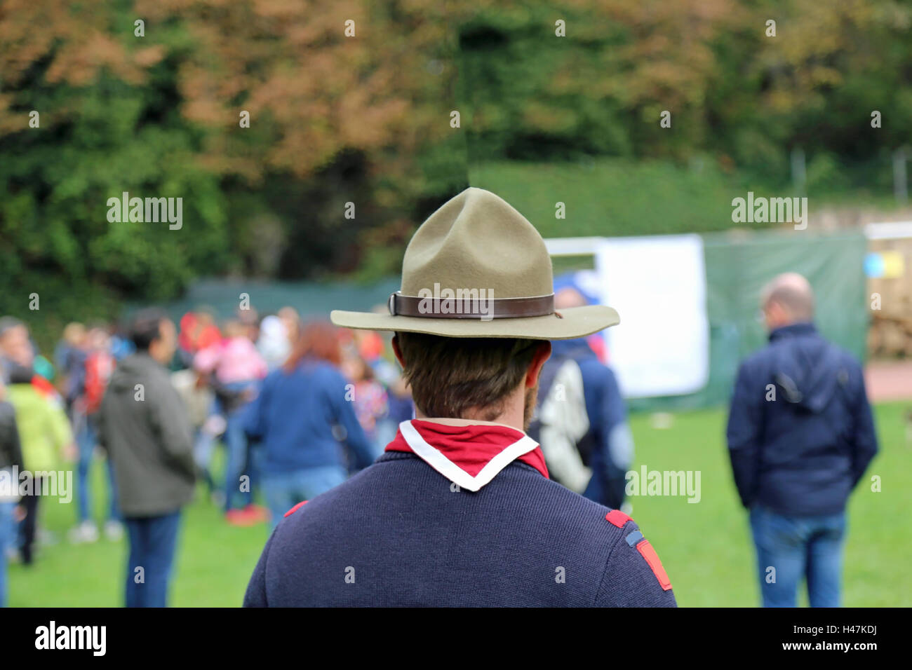 Wearing scout uniform hi-res stock photography and images - Alamy