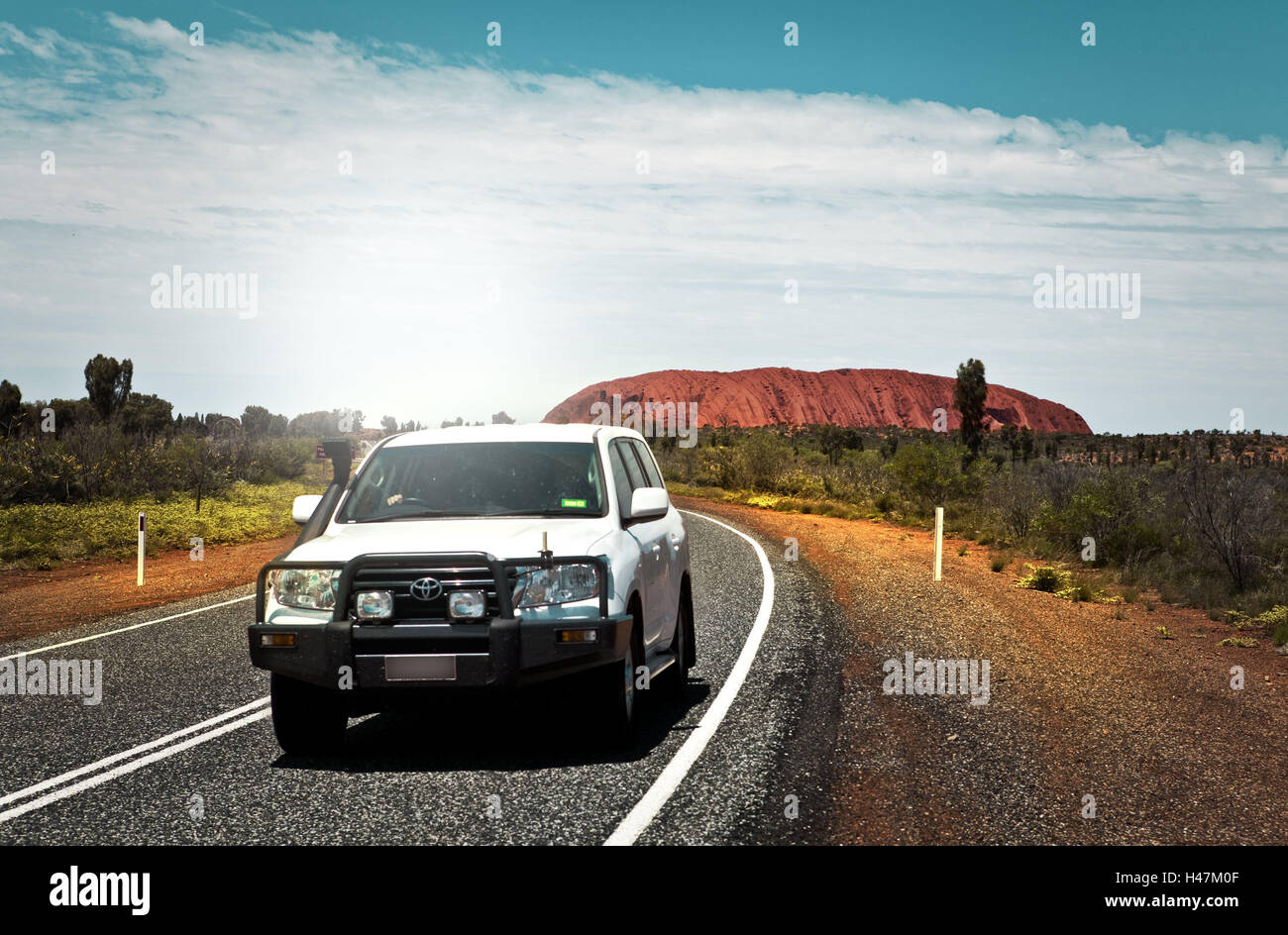 Australia, Northern Territory, Outback, street, car Stock Photo - Alamy