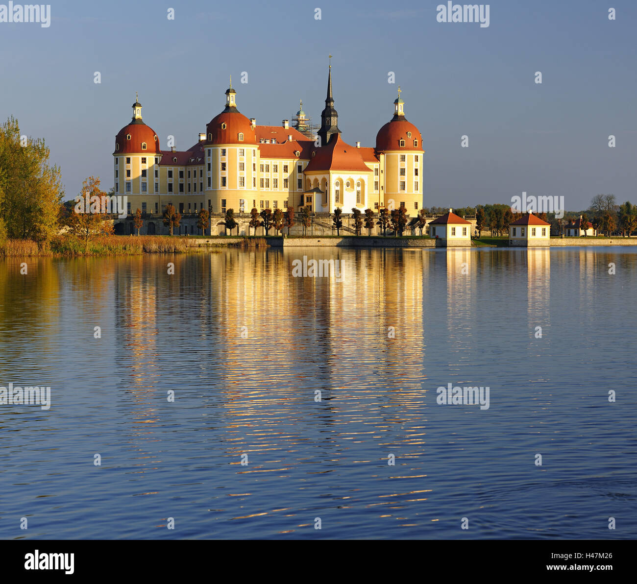 Germany, Saxony, Moritzburg Castle Stock Photo - Alamy