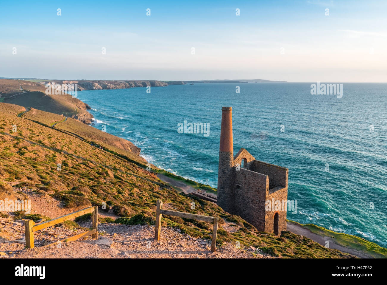 Sunshine at Wheal Stock Photo - Alamy