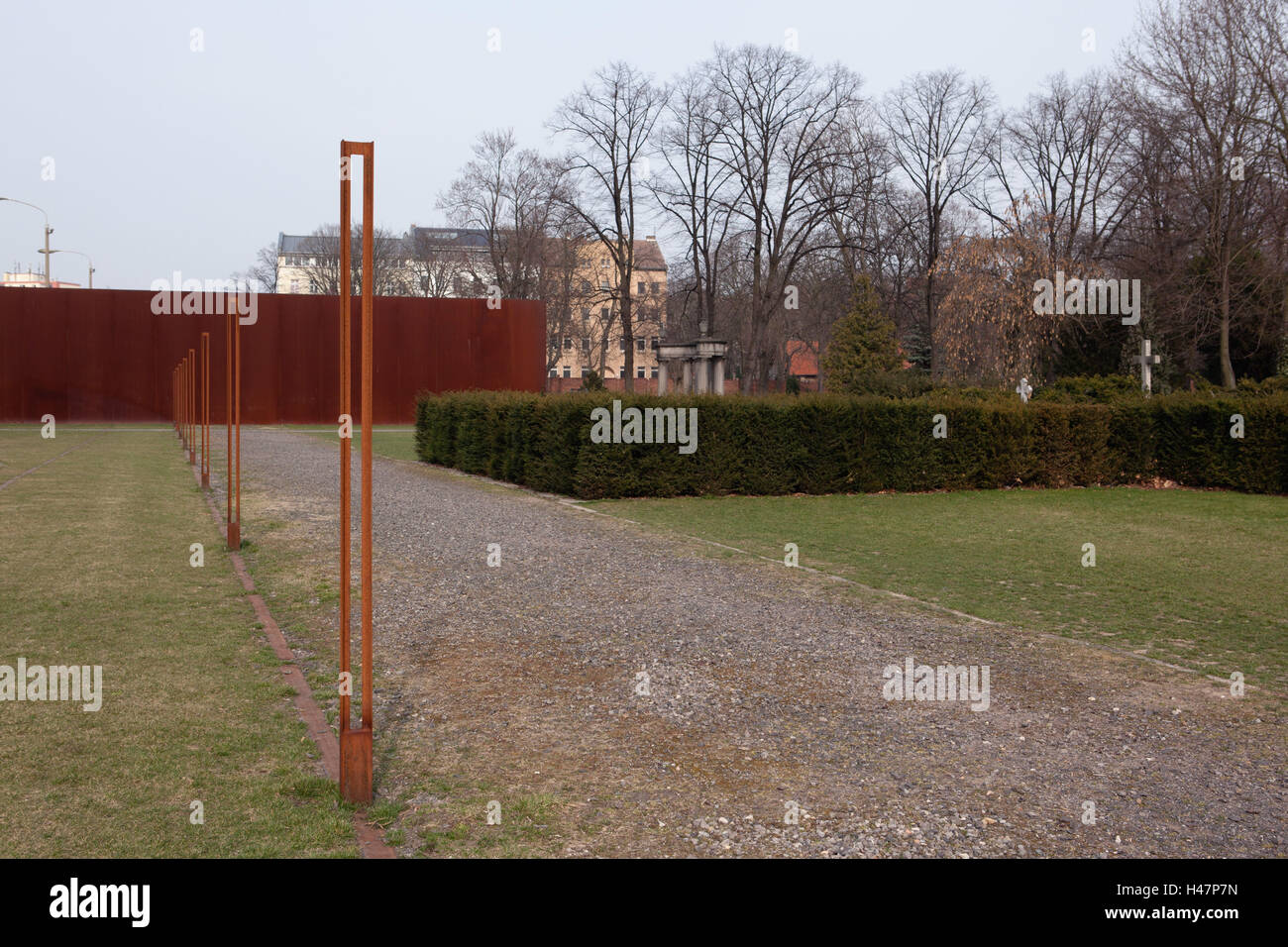 Berlin, Wall, Wall museum, memorial, Bernauer Straße Stock Photo - Alamy