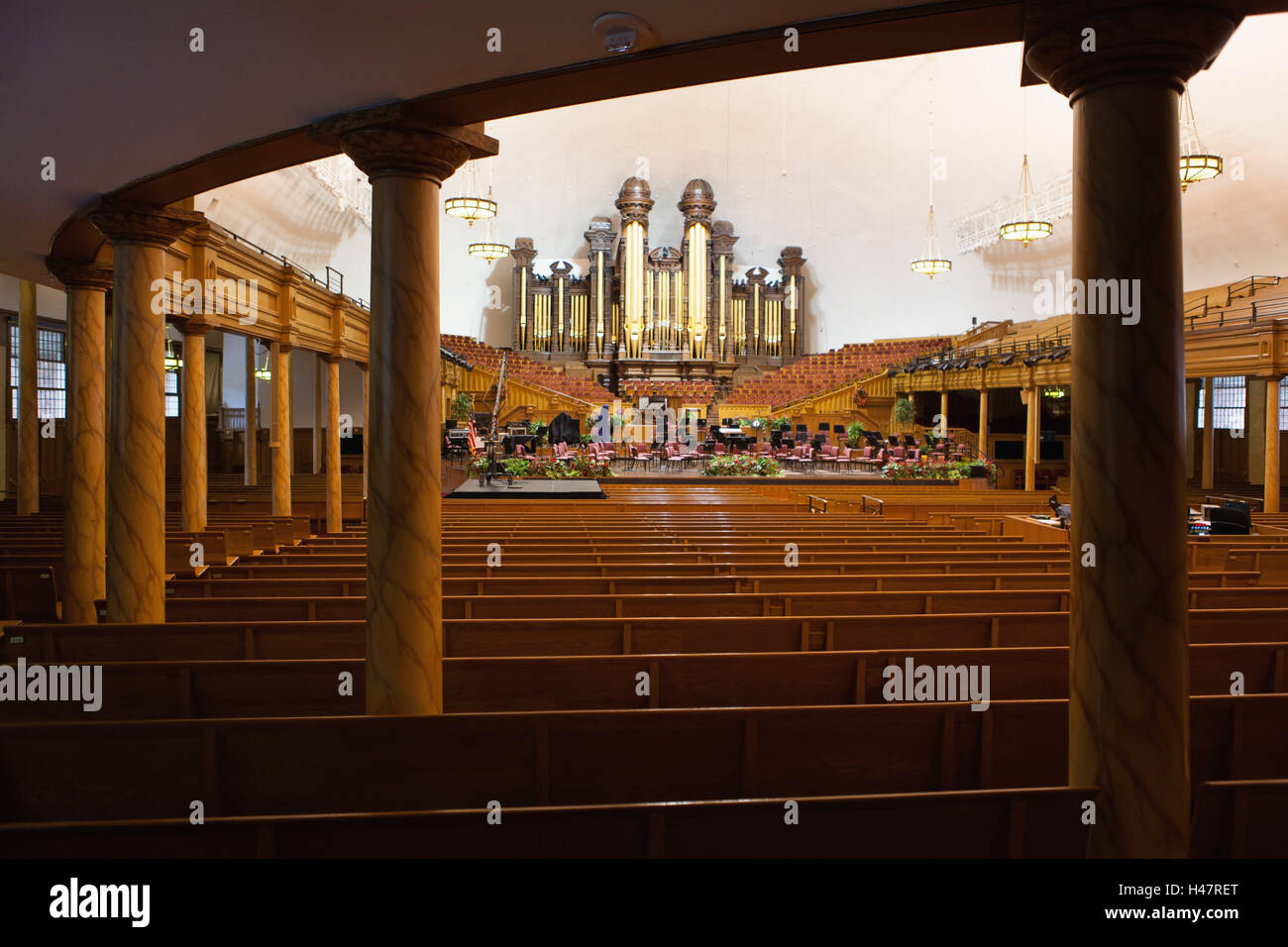 Tabernacle choir at temple square hi-res stock photography and images ...