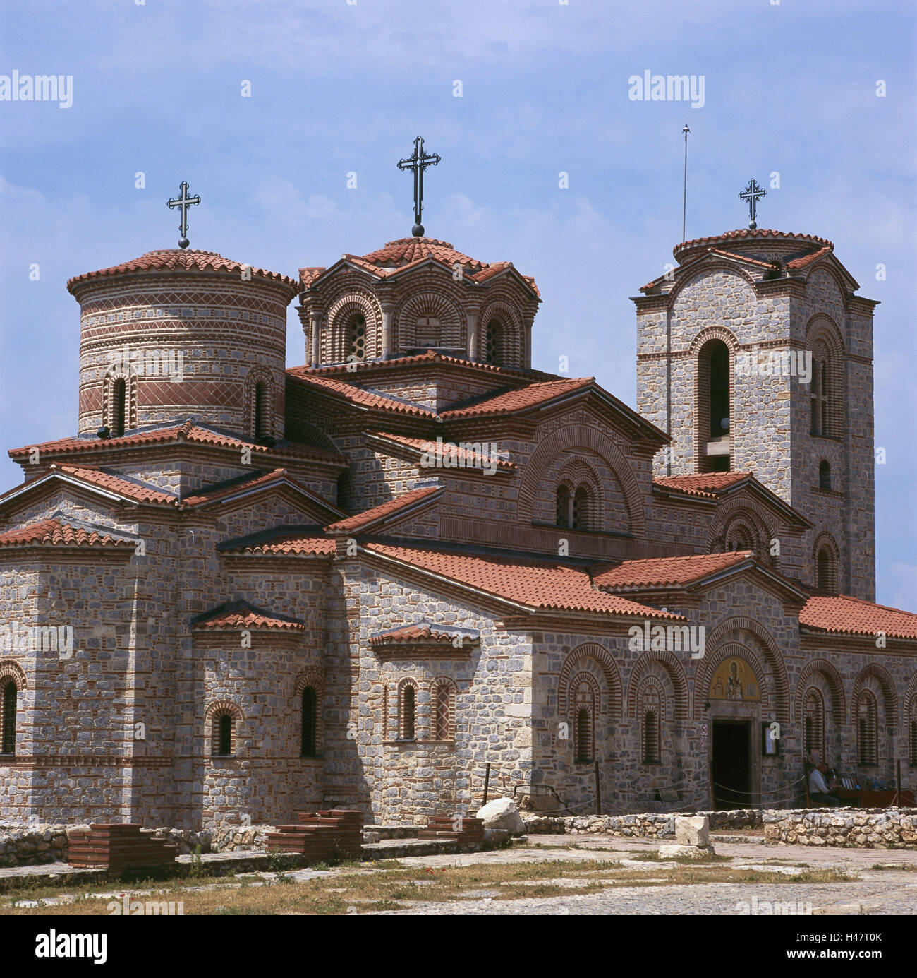 Macedonia, Ohrid, cloister Sveti Kliment, Southeast, Europe, the ...