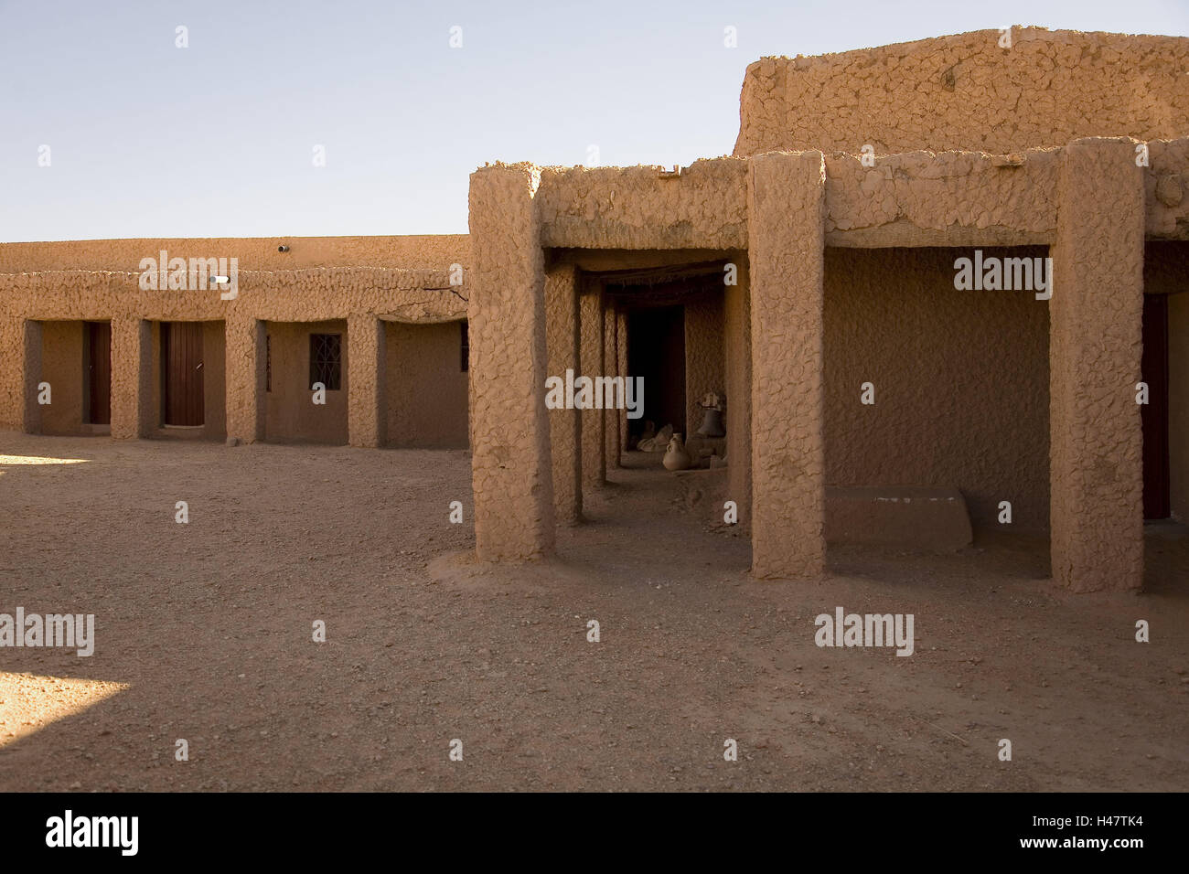 Algeria, Beni priests, mucky setting, detail, Africa, Sahara, oasis ...