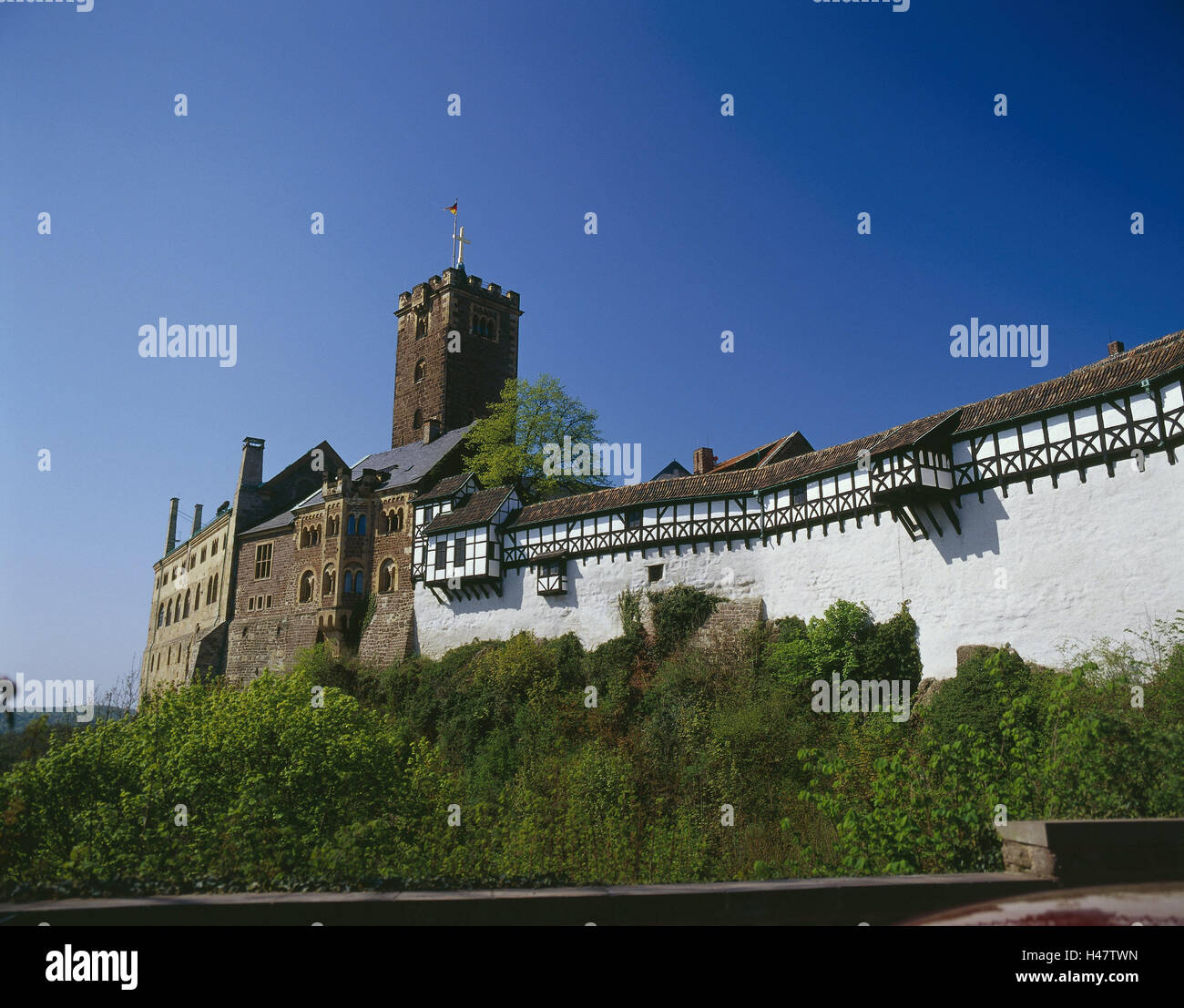 Germany, Thuringia, Eisenach, Wartburg, hill, mountain, mountain Wart ...