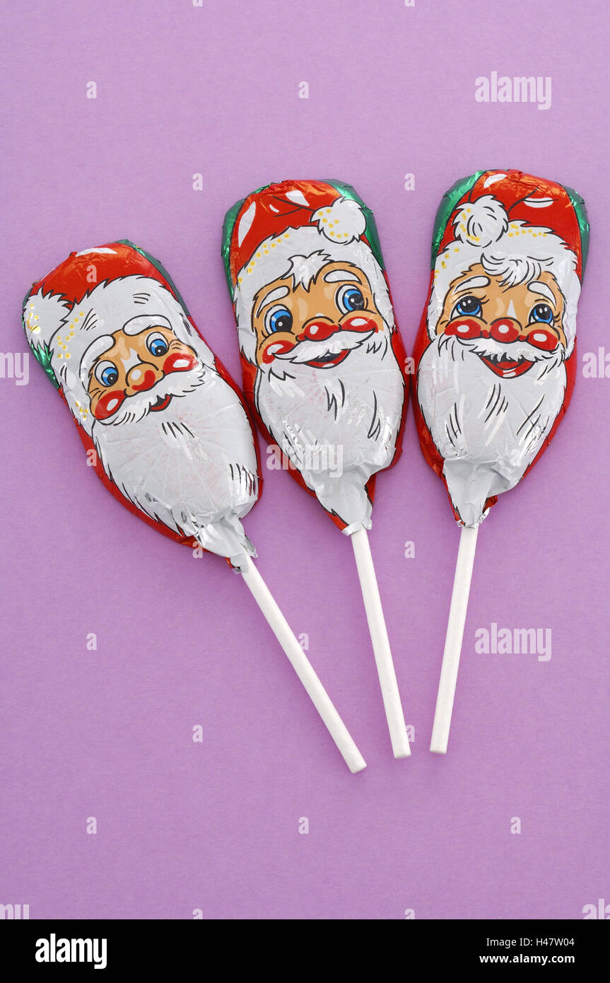 Chocolate santas hi-res stock photography and images - Alamy