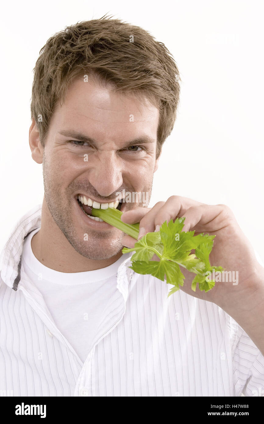 Bite off man hi-res stock photography and images - Alamy