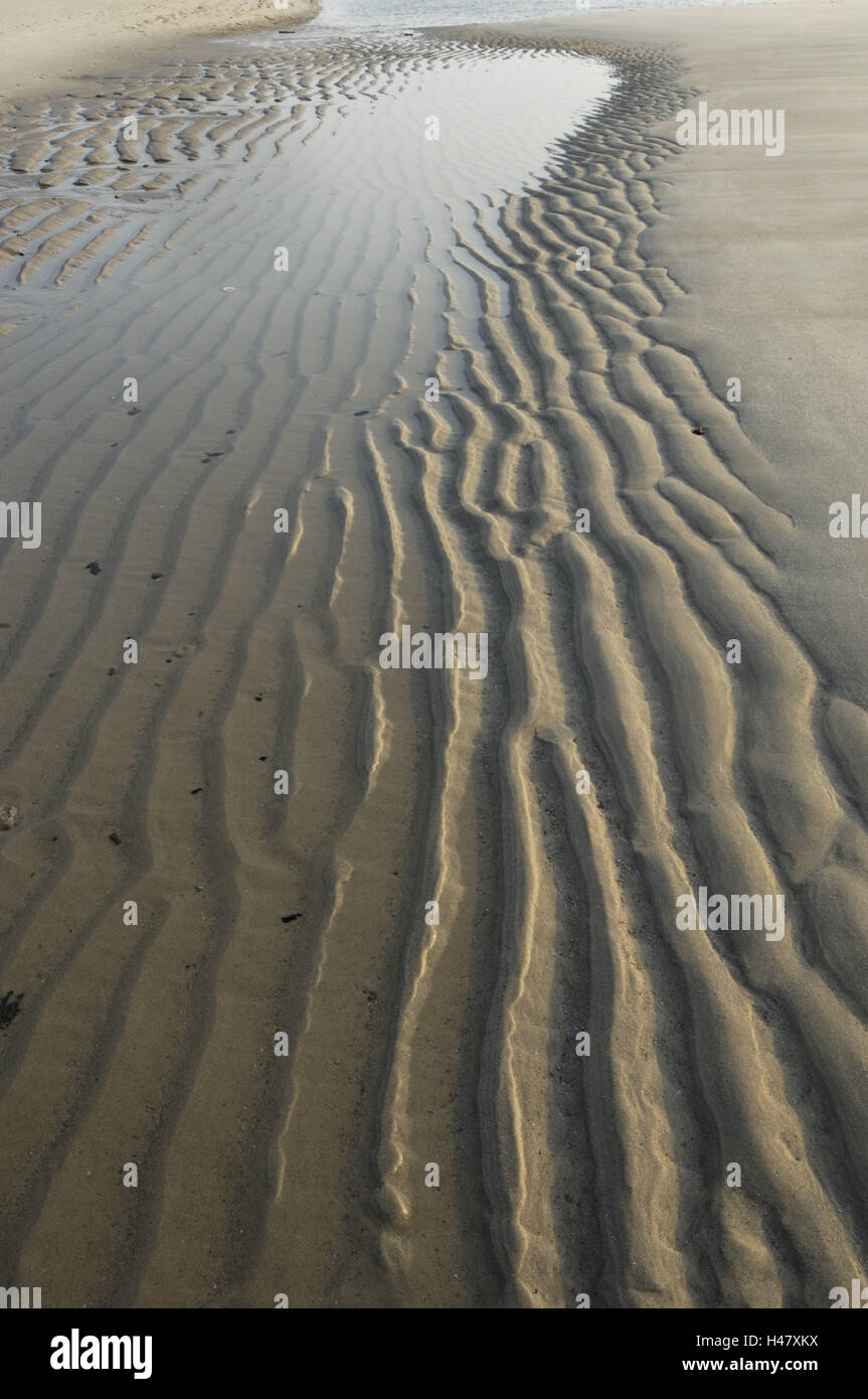 Sand sample wavy lines sea hi-res stock photography and images - Alamy