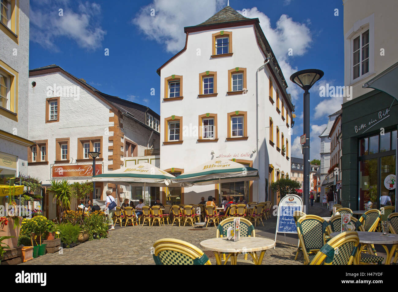 Germany, Rhineland-Palatinate, Eifel, Wittlich, old town centre ...