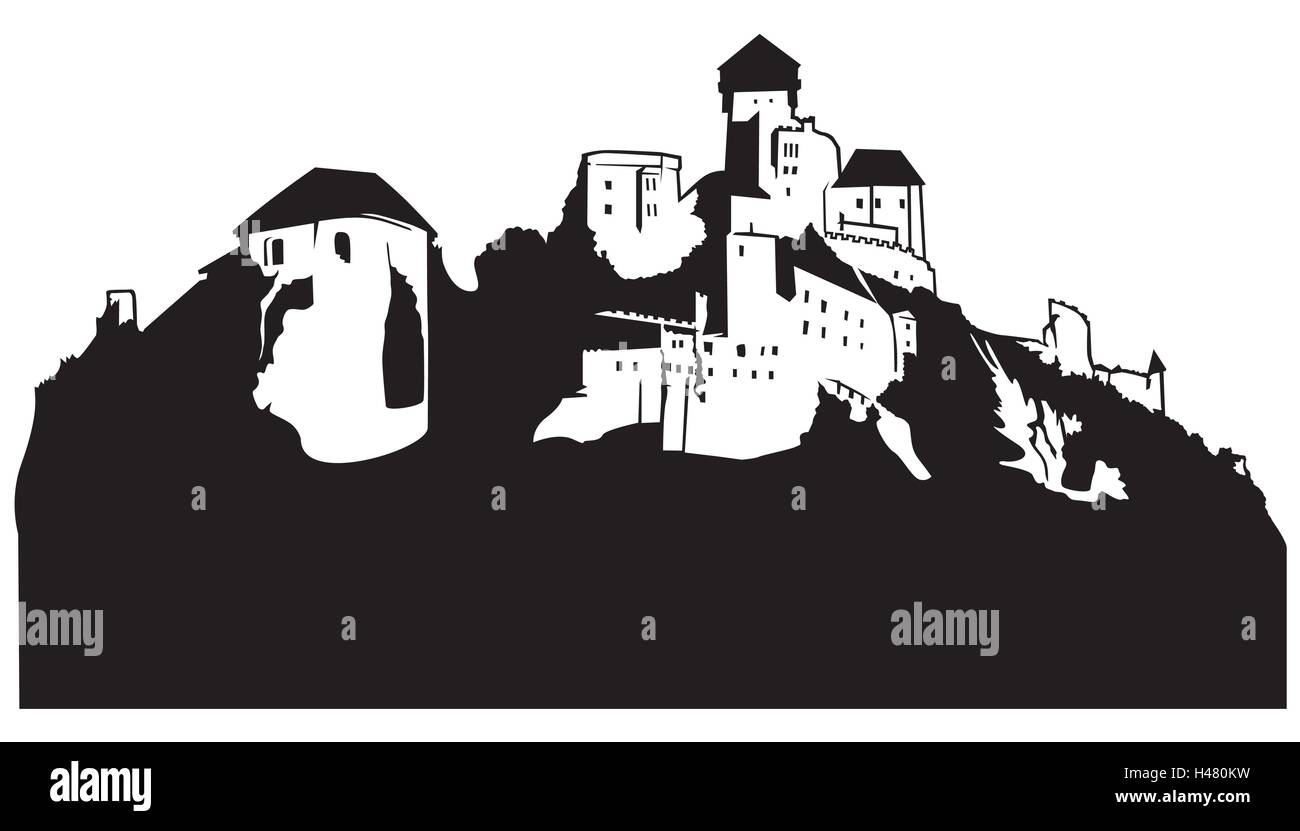 Castle seat Stock Vector Images - Alamy