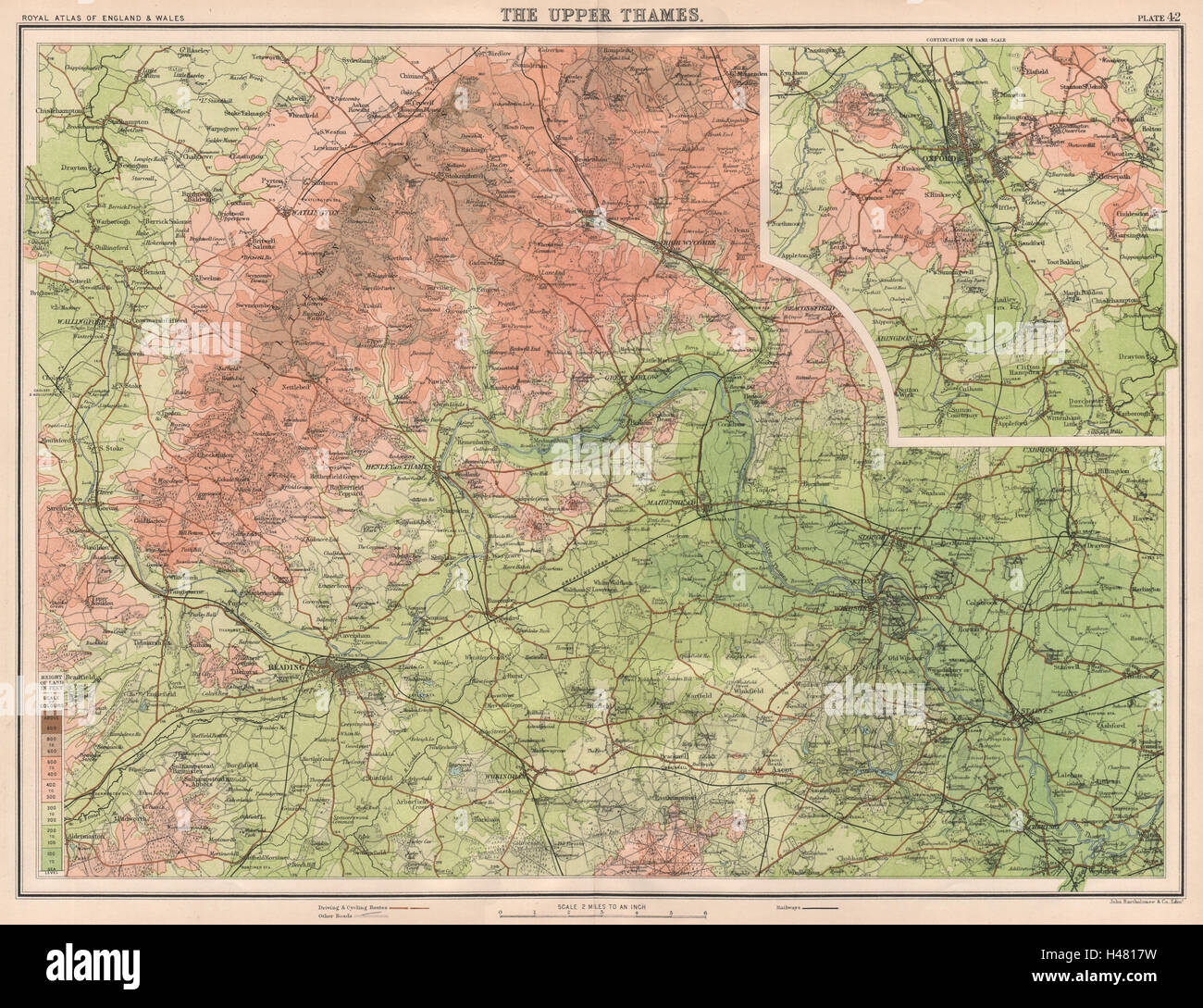 THAMES VALLEY. Chiltern Hills Henley Reading Windsor Staines Oxford ...