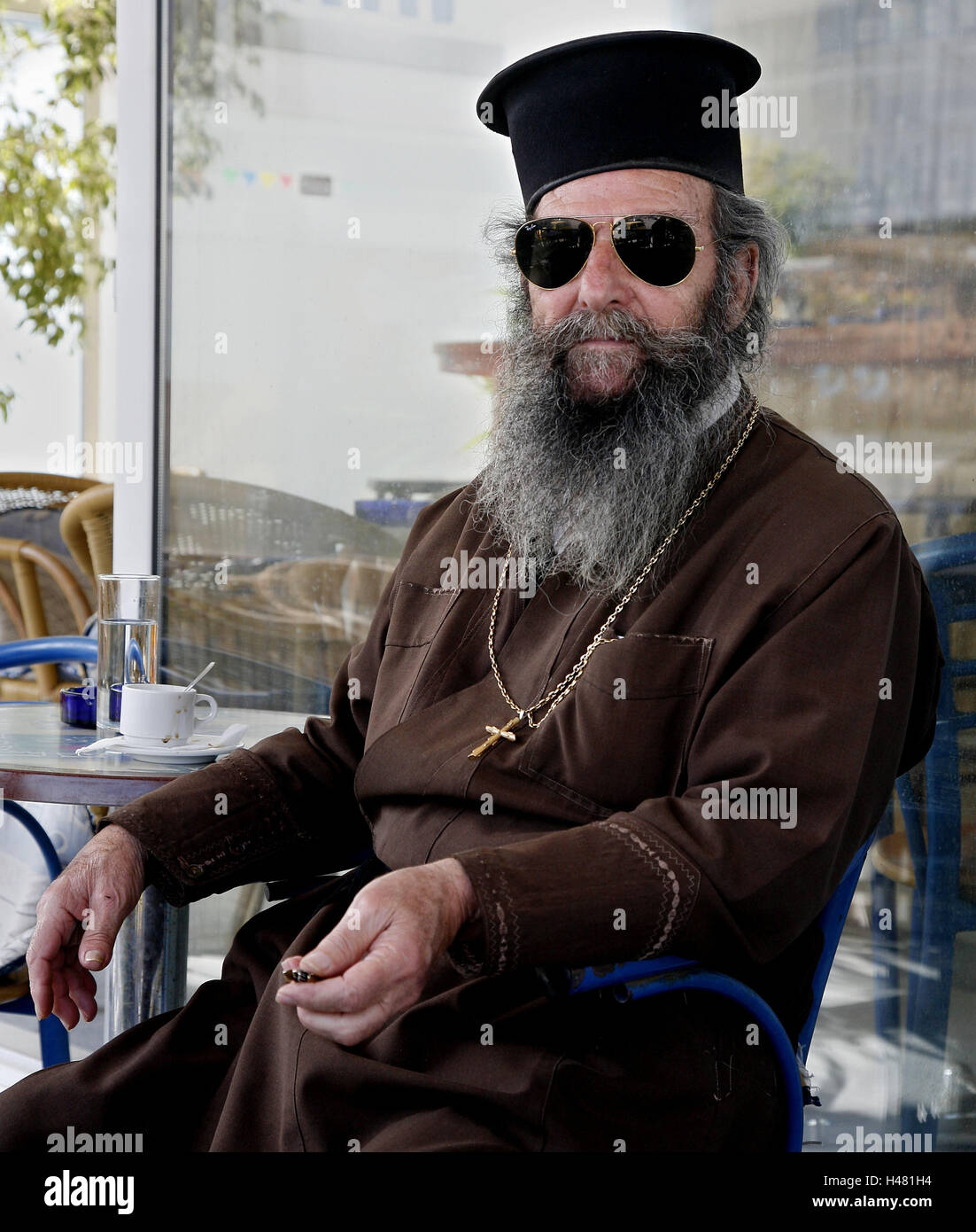 Priest with beard hi-res stock photography and images - Alamy