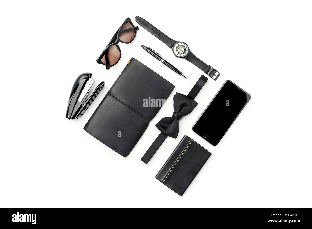 Male fashion accessories Cut Out Stock Images & Pictures - Alamy