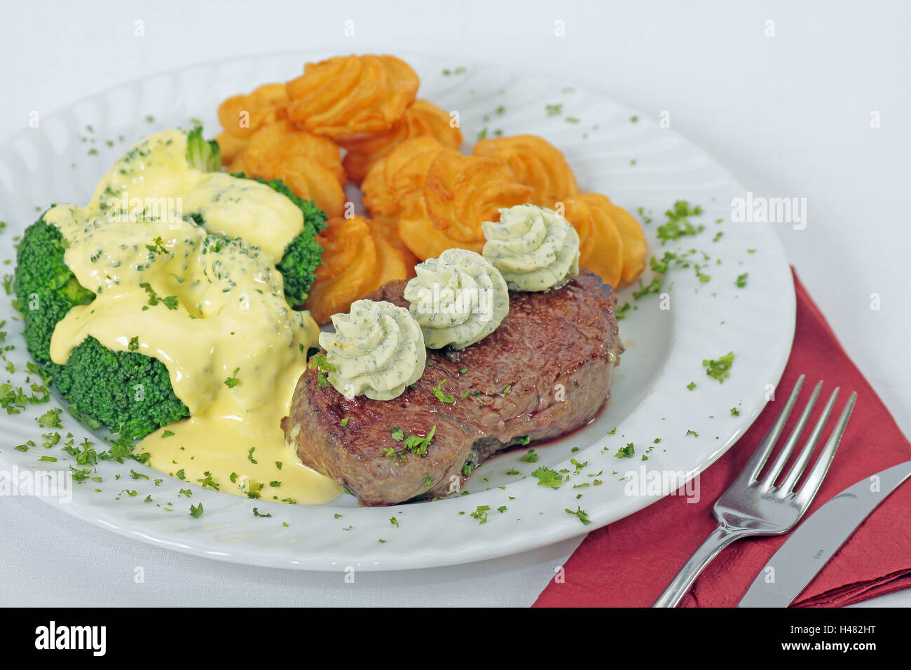 Plate, main meal Stock Photo - Alamy